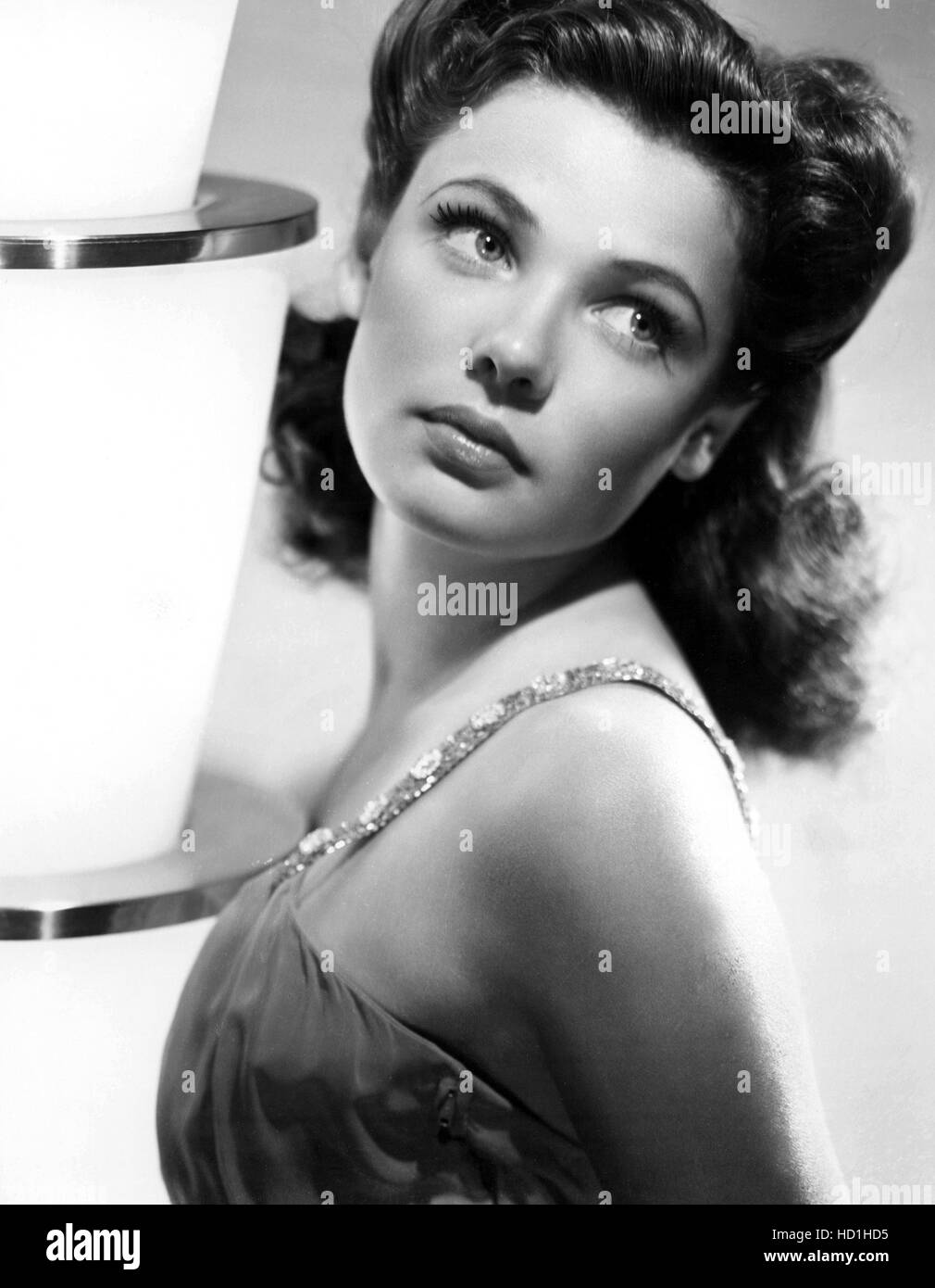Gene Tierney, 1940s. TM and Copyright (c) 20th Century-Fox Film Corp ...