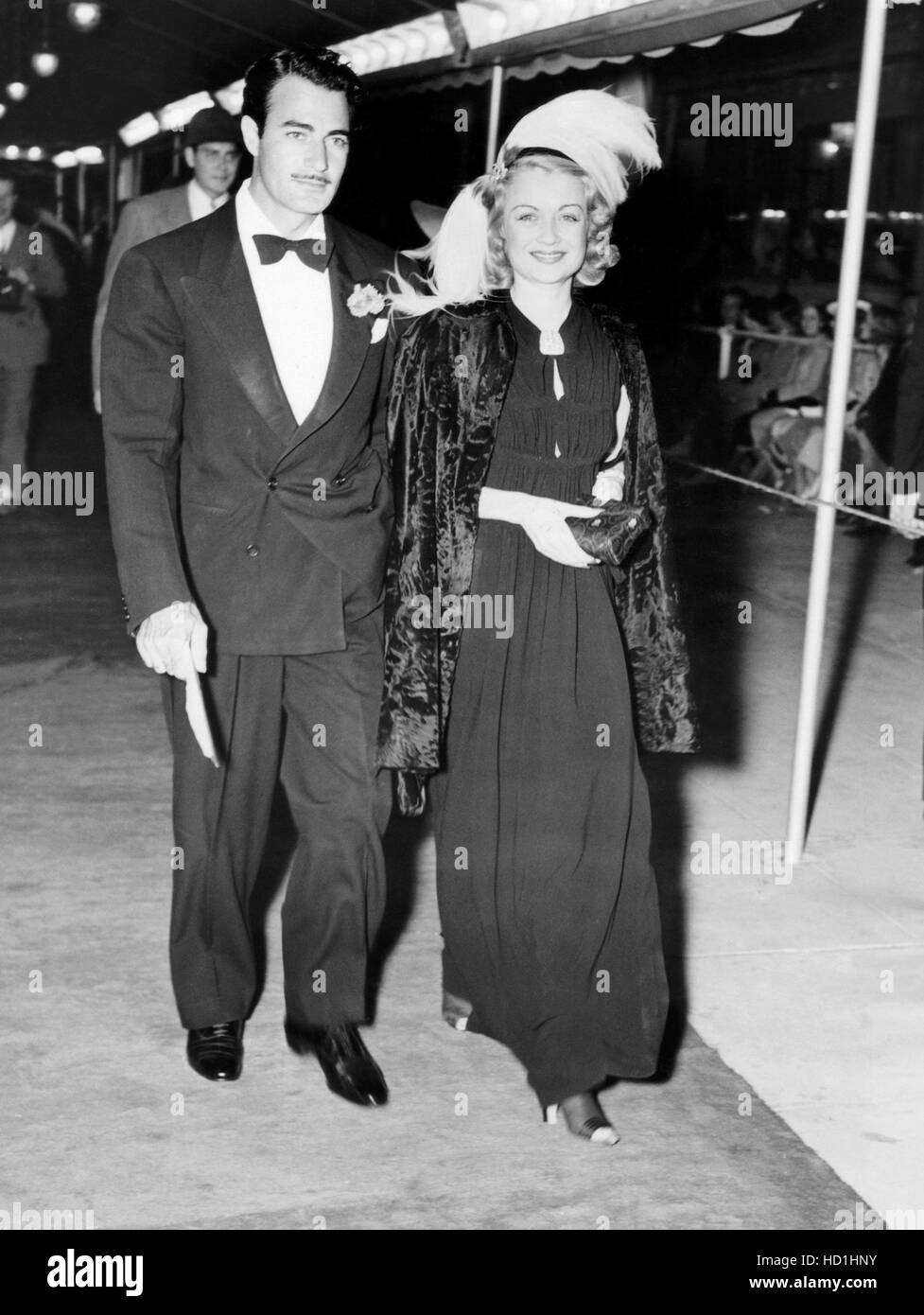 From left: Gilbert Roland, Constance Bennett (the future Mrs. Roland ...
