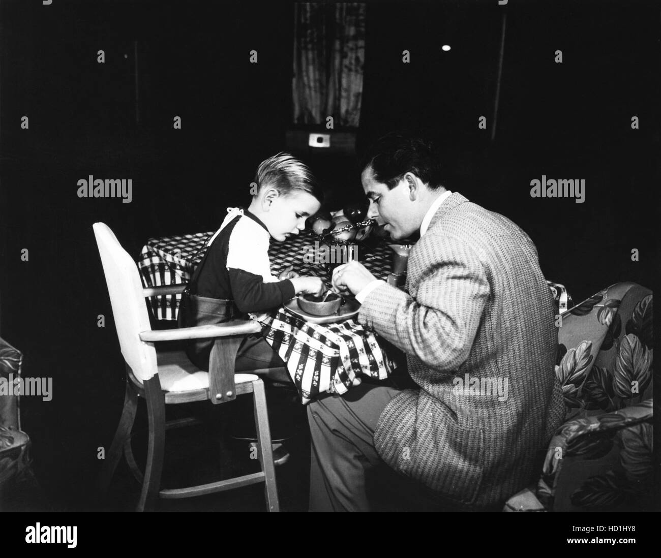 Glenn Ford (right) with his son Peter Ford, 1950 Stock Photo - Alamy