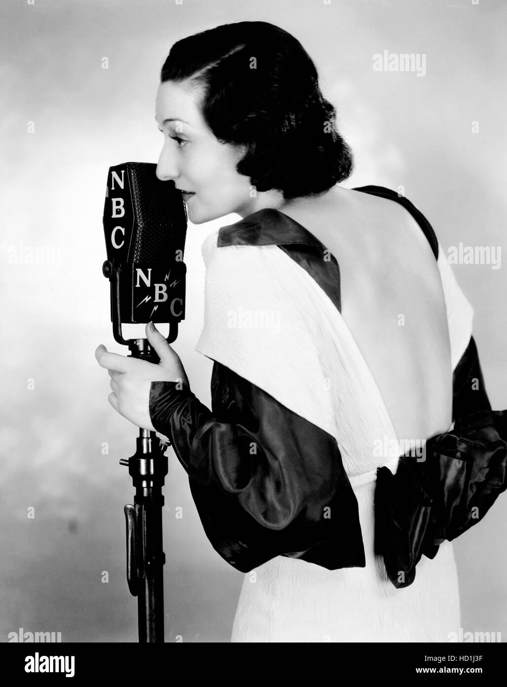 Gloria Holden, N.B.C. radio photo, 1935 Stock Photo - Alamy