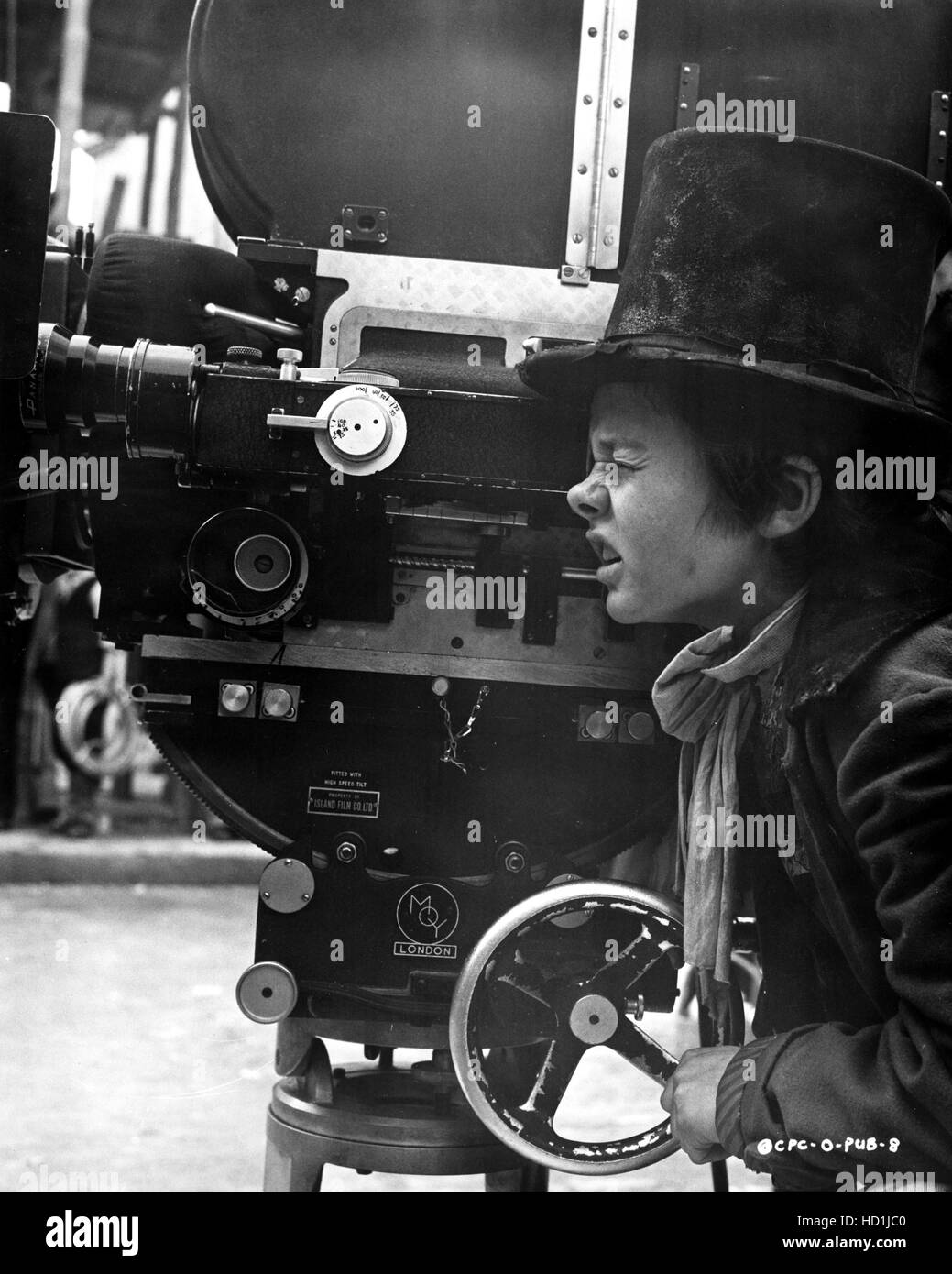 Jack Wild on the set of OLIVER!, 1968 Stock Photo - Alamy