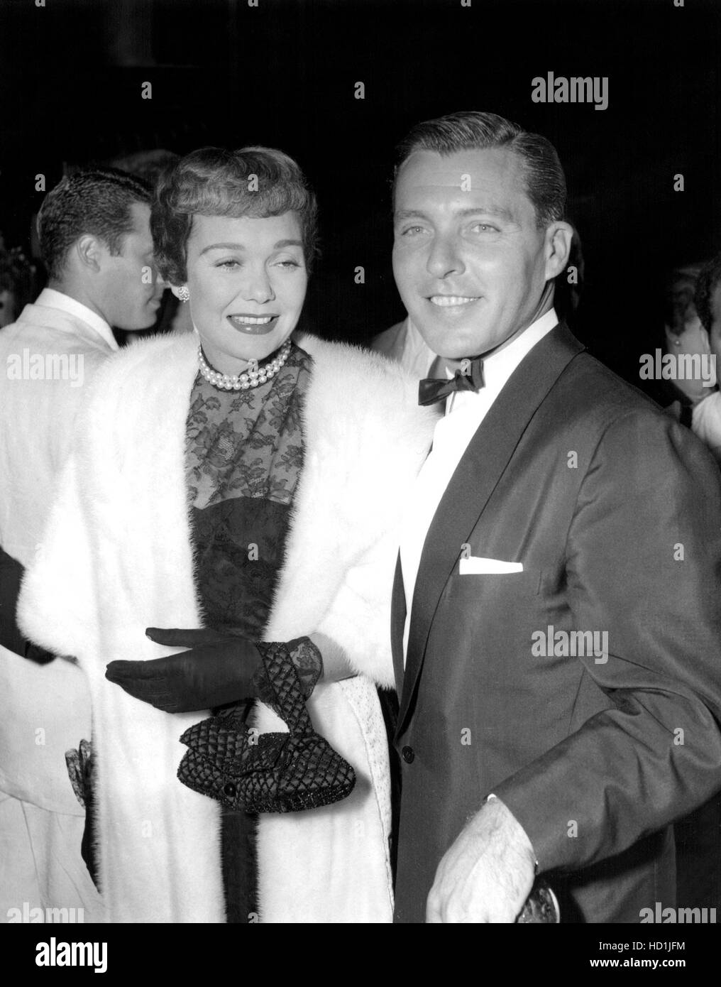 Jane wyman fred karger Black and White Stock Photos & Images - Alamy
