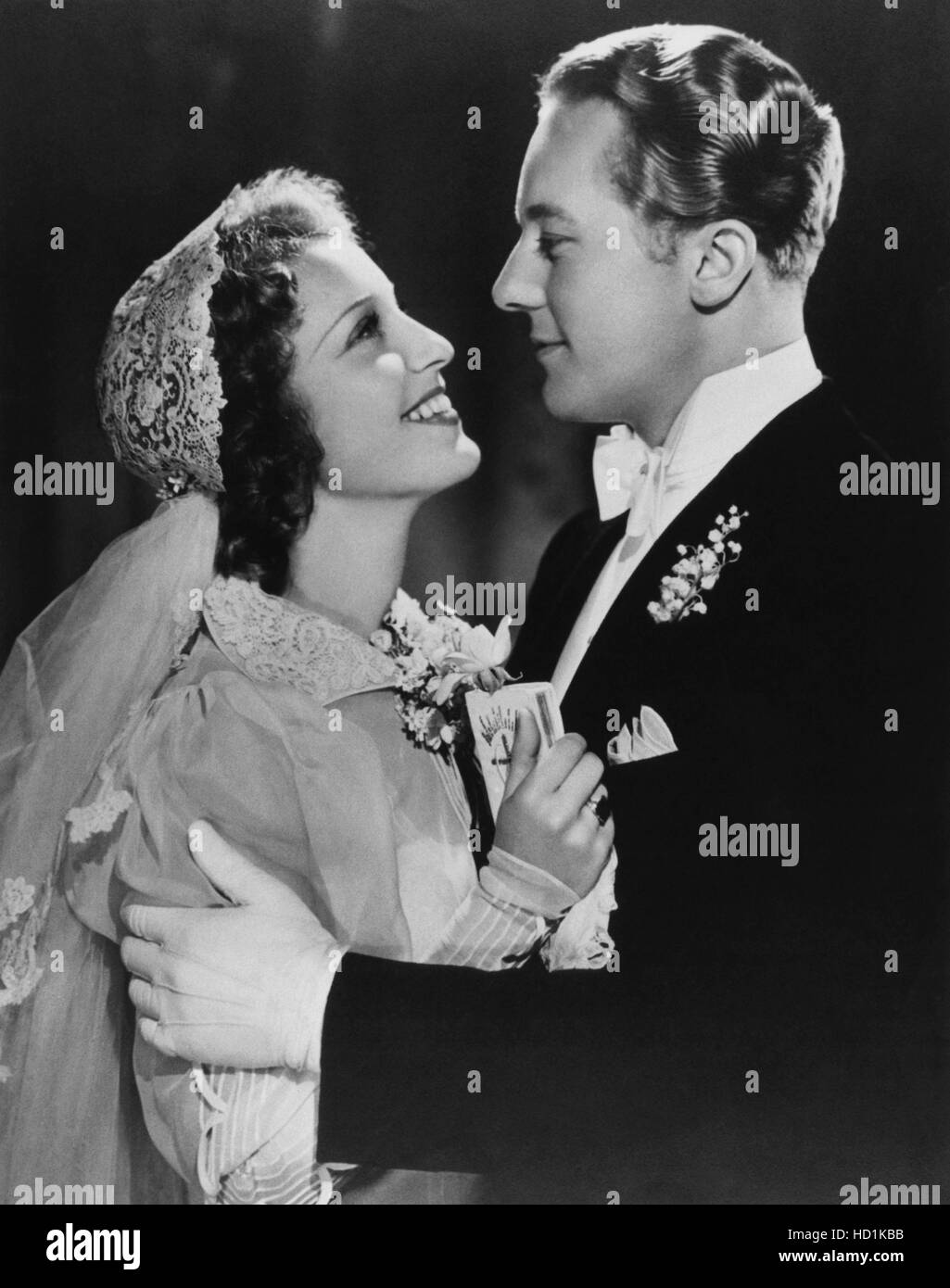 Jeanette Macdonald Wedding BRIAN AHERNE And JEANETTE MACDONALD In