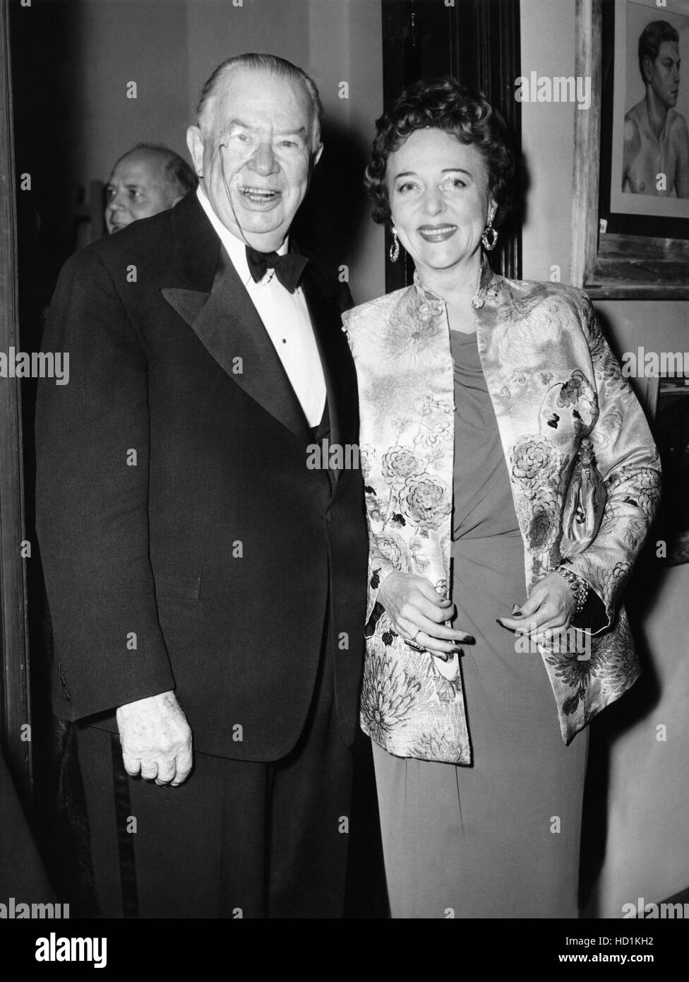 From left, Charles Coburn, Jessie Royce Landis, ca. mid-1950s Stock ...