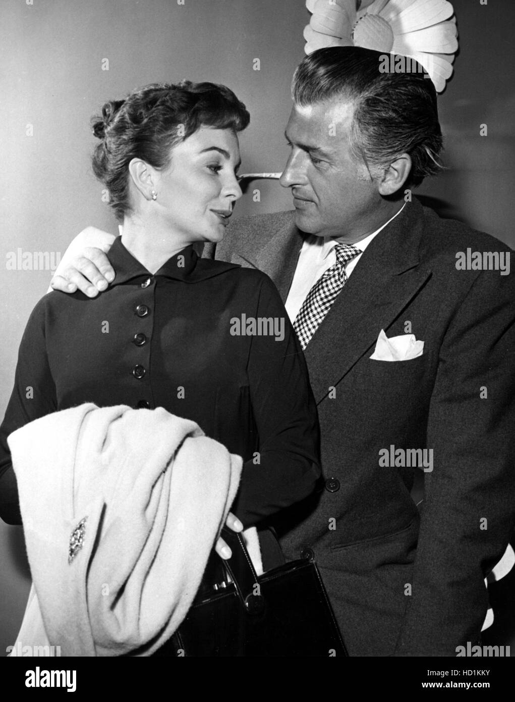 JEAN SIMMONS, with husband Stewart Granger circa 1954 Stock Photo - Alamy
