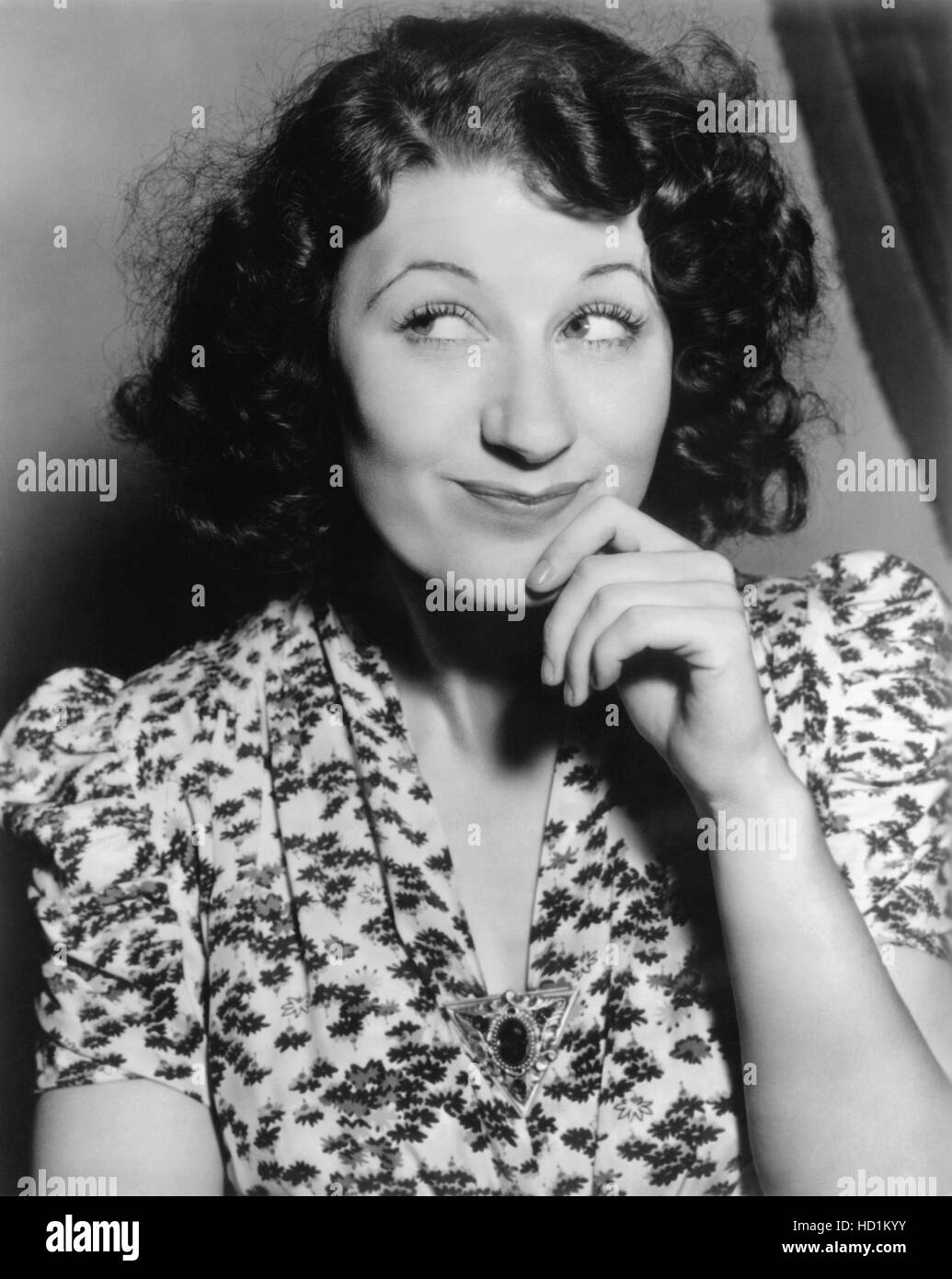 Joan Davis, 1937 Stock Photo - Alamy