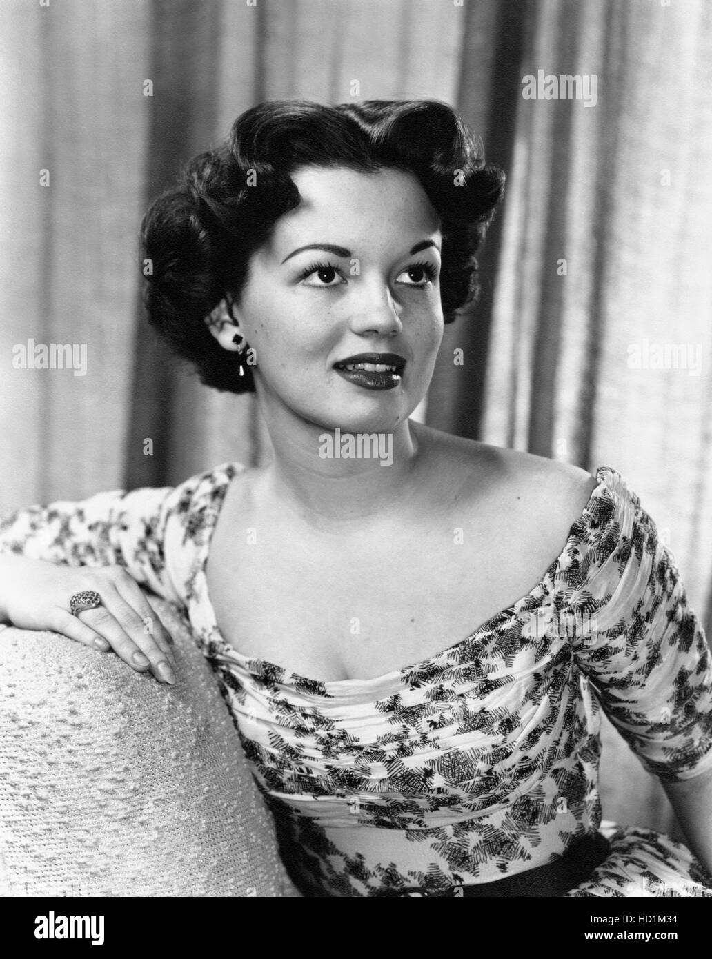 Joan Evans, early 1950s Stock Photo - Alamy