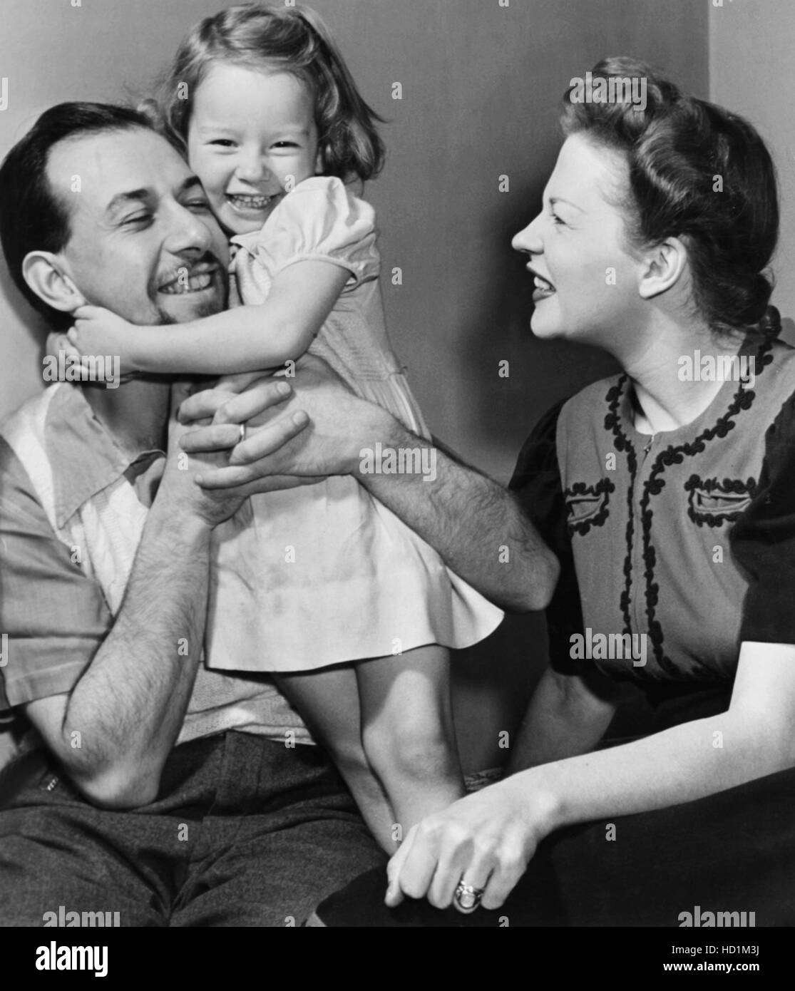 Jose Ferrer, left, with his first wife, actress and coach Uta Hagen ...