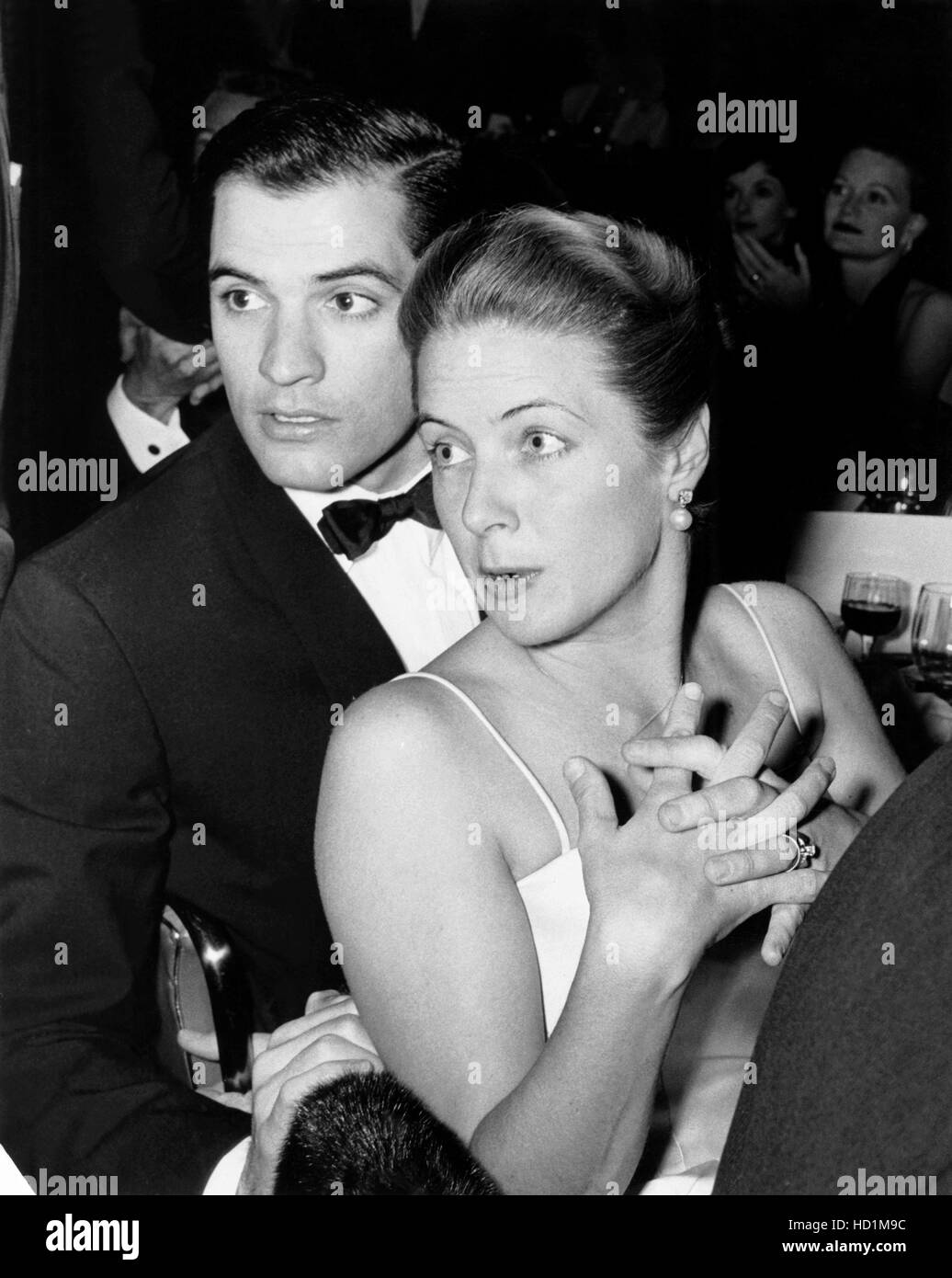 John Gavin, left, and his first wife, Cicely Gavin, at the Cocoanut ...
