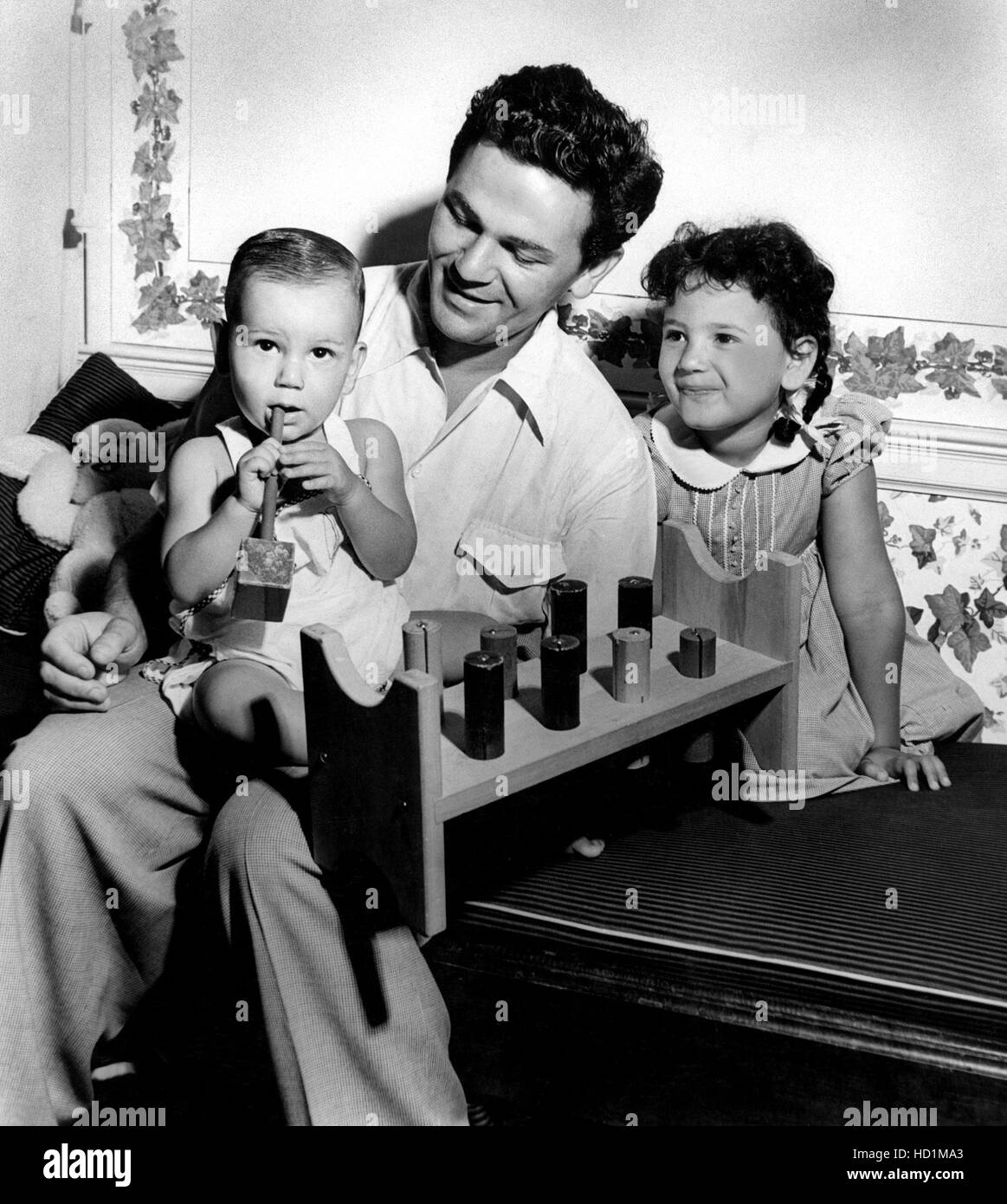 David Patton Garfield, John Garfield, Katharine Garfield, 1944 Stock ...