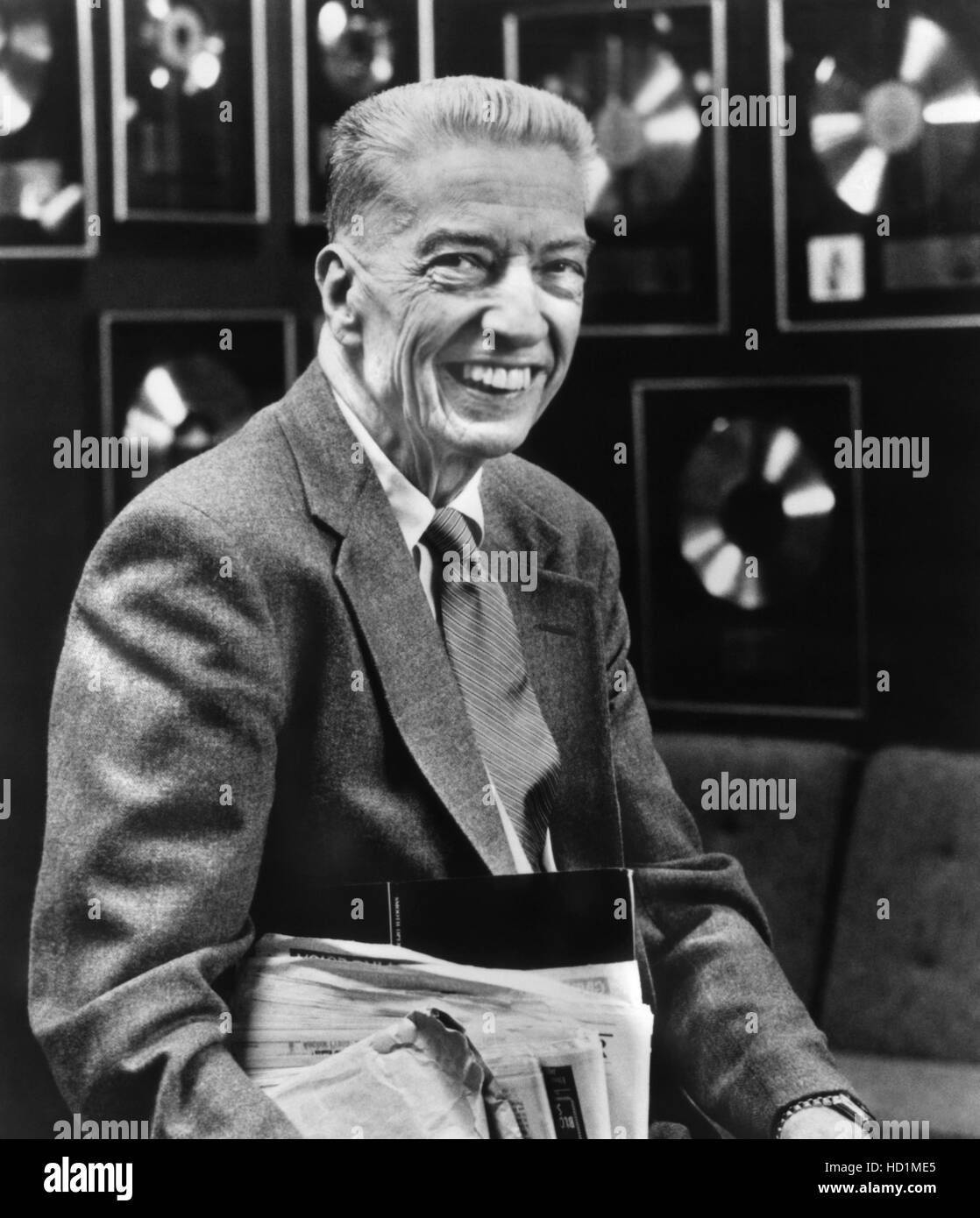 John Hammond, (1910-1987), record producer and impresario Stock Photo ...