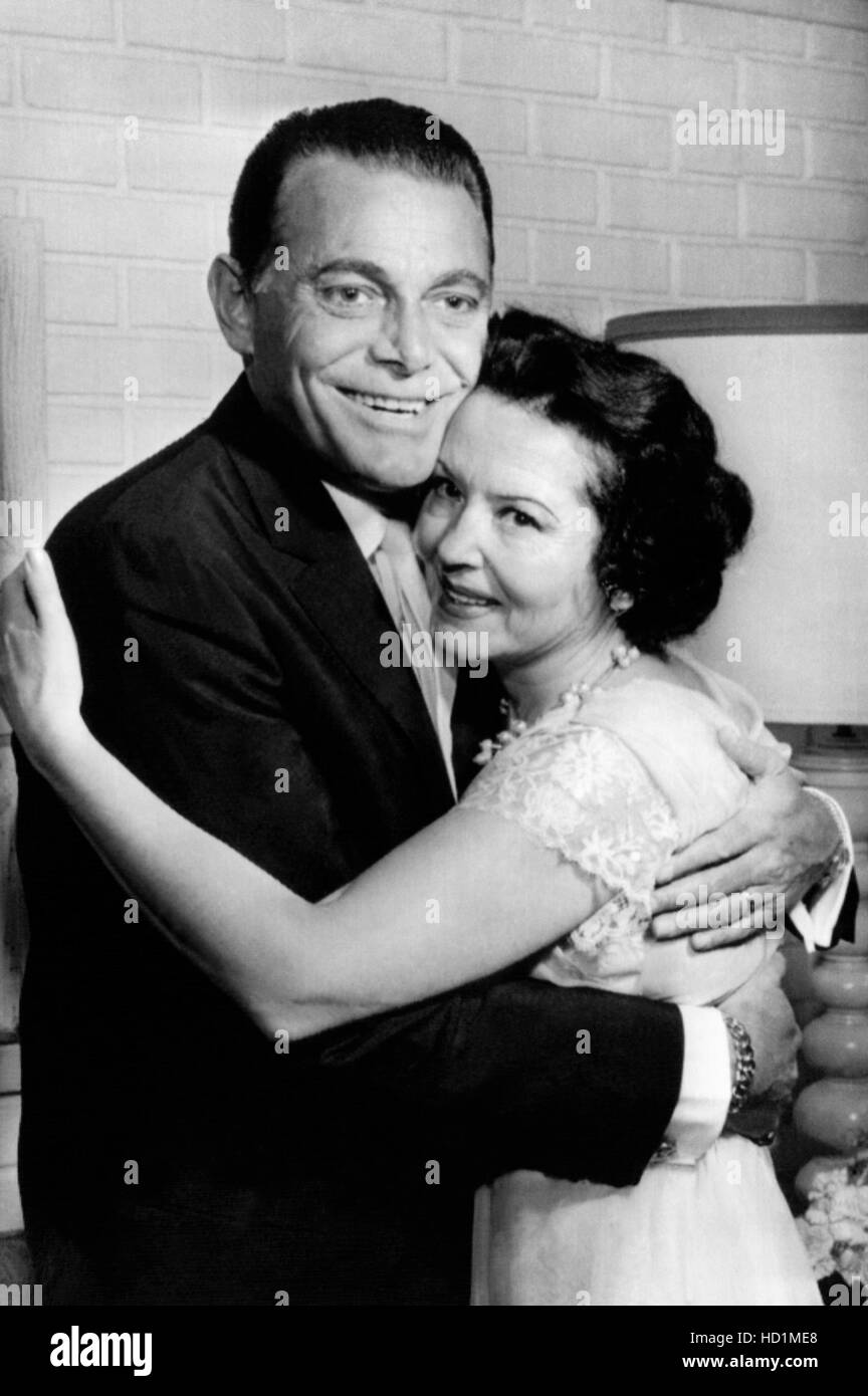 Jon Hall, left, and his second wife, actress Raquel Torres, after their ...