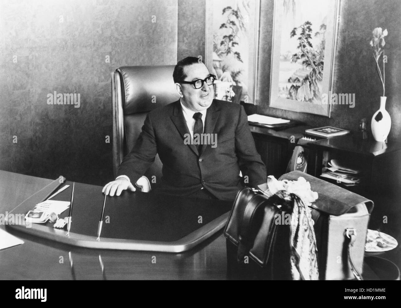 Joseph E. Levine in his office, 1960s Stock Photo - Alamy