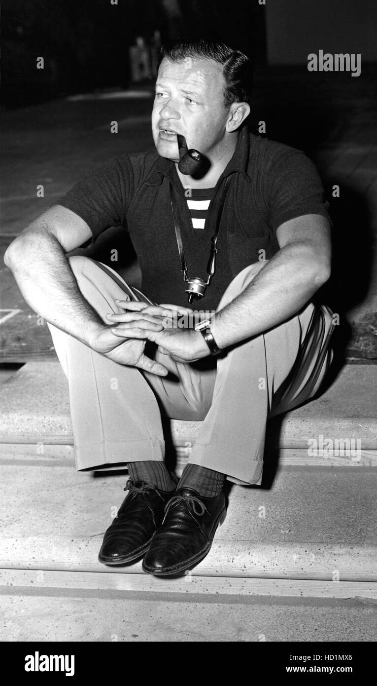 Joseph L. Mankiewicz on the set of JULIUS CAESAR, 1953 Stock Photo - Alamy