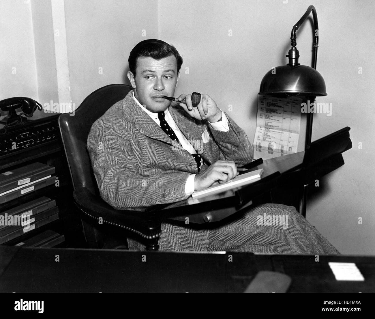 Joseph L. Mankiewicz in his MGM office, 1936 Stock Photo - Alamy