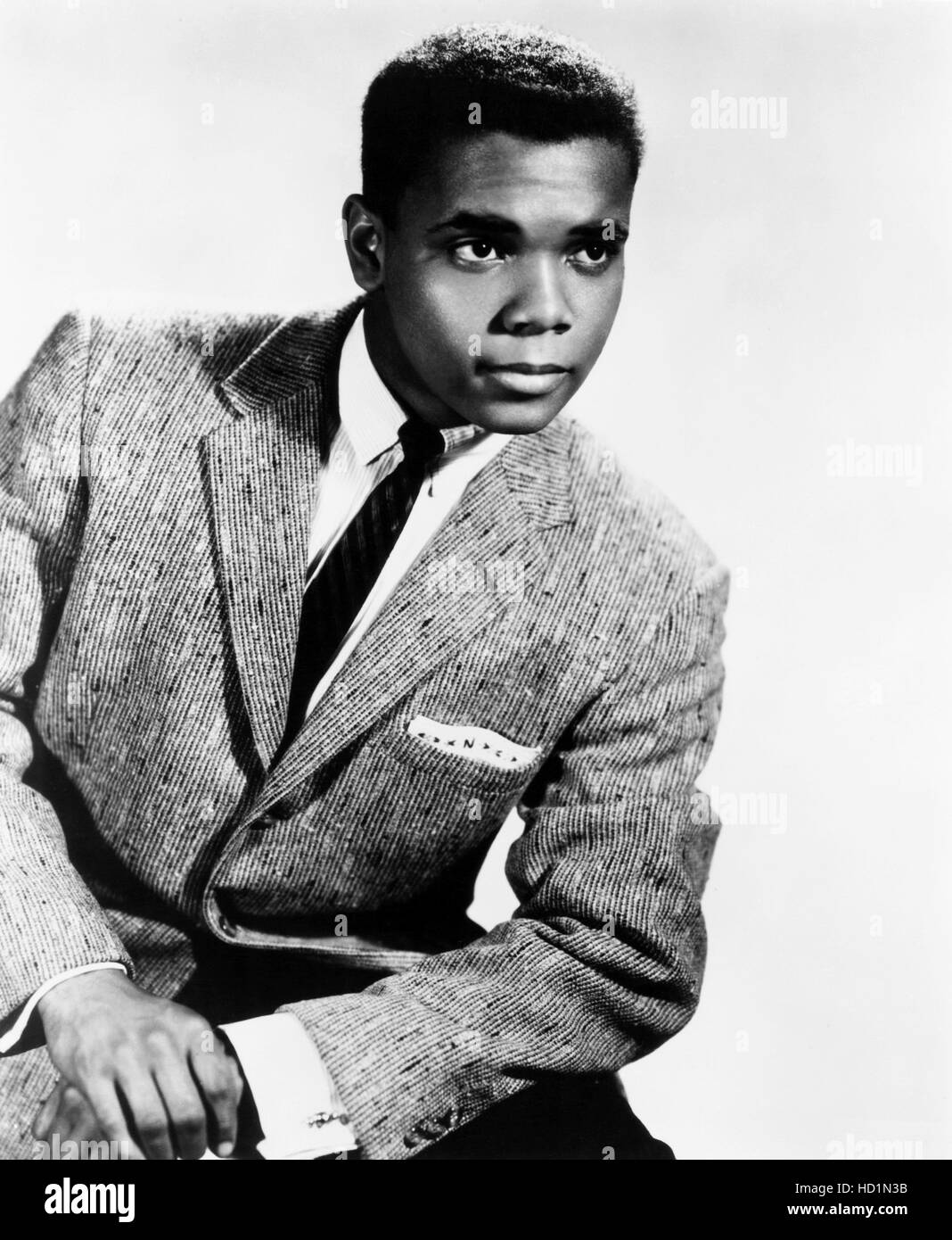 Singer Johnny Nash, ca. mid-1950s Stock Photo - Alamy
