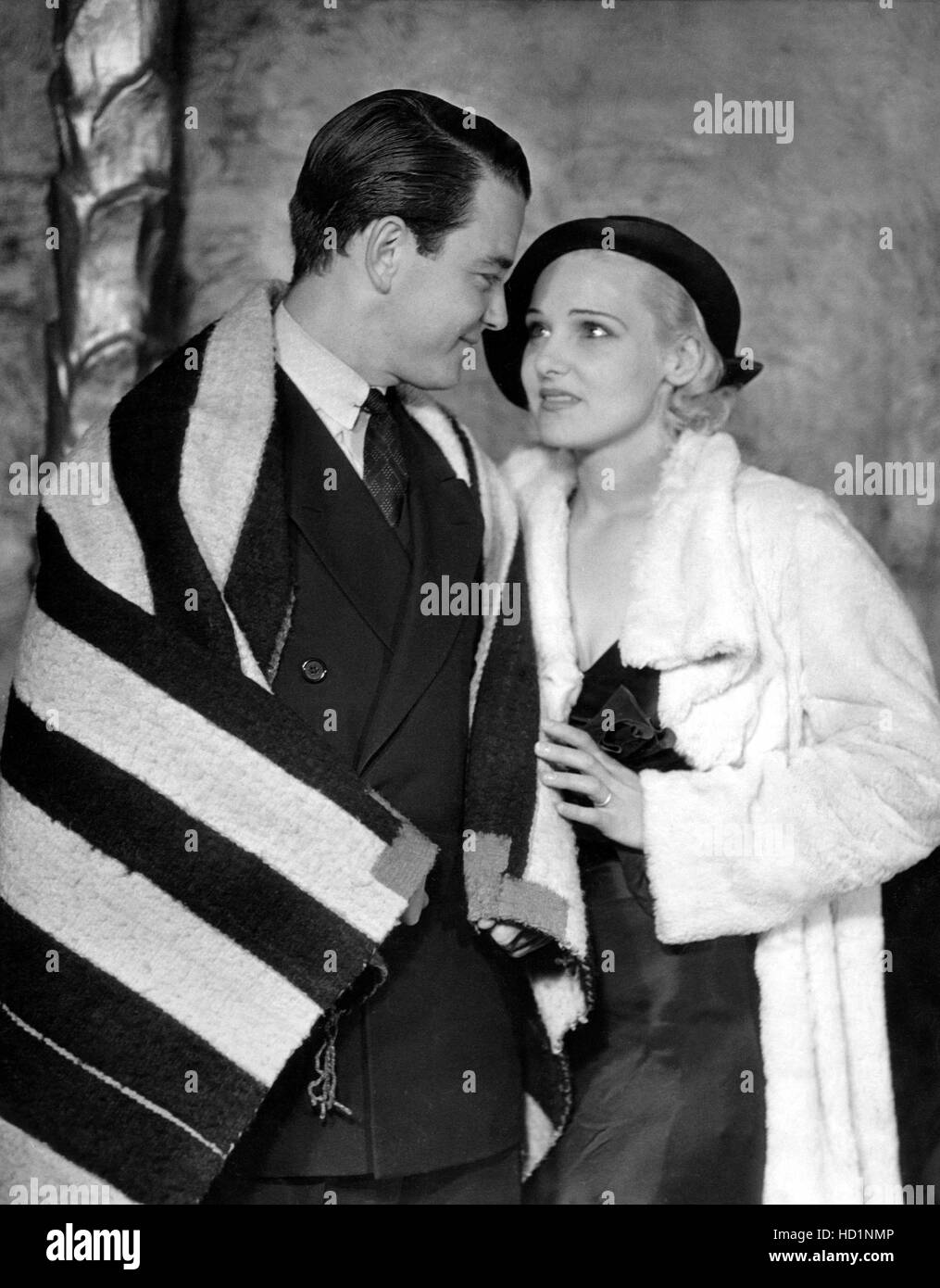 From left: Lew Ayres with wife Lola Lane after he was made a member of ...