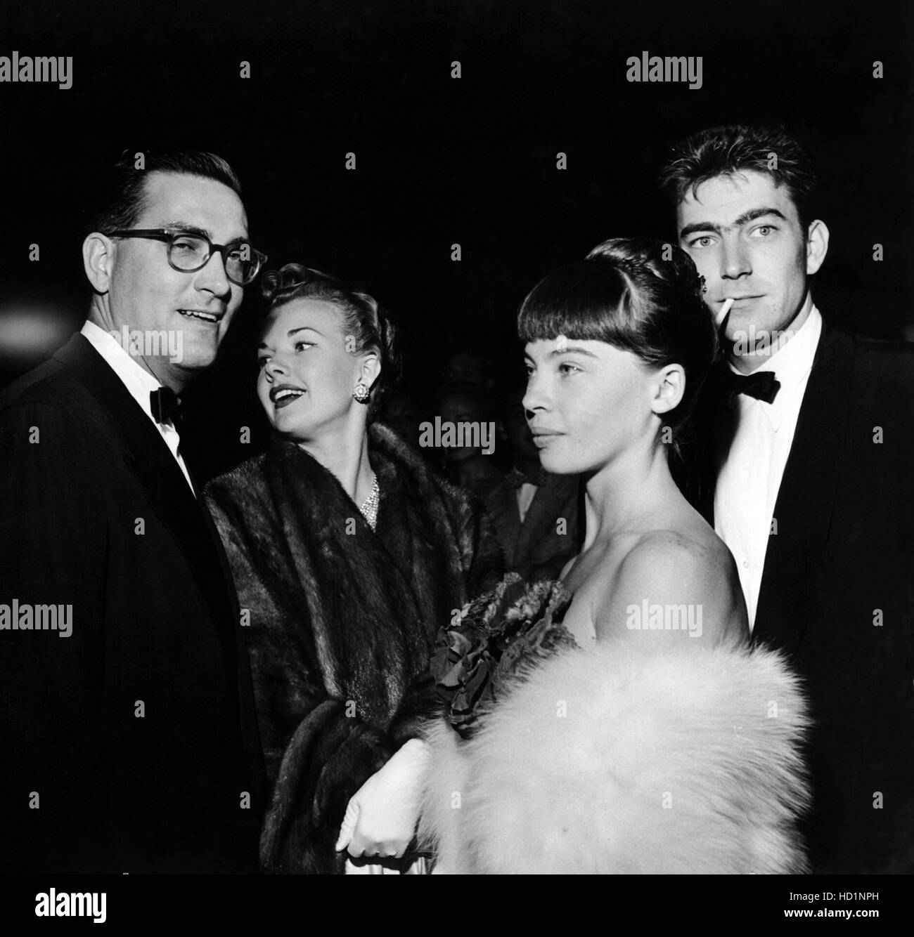 Leslie Caron and husband George Hormel. Gale Storm and Husband, 1953 ...