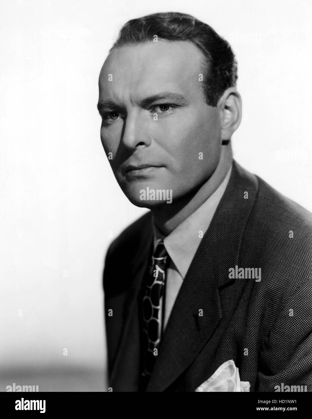 Leif Erickson, ca. 1940s Stock Photo - Alamy