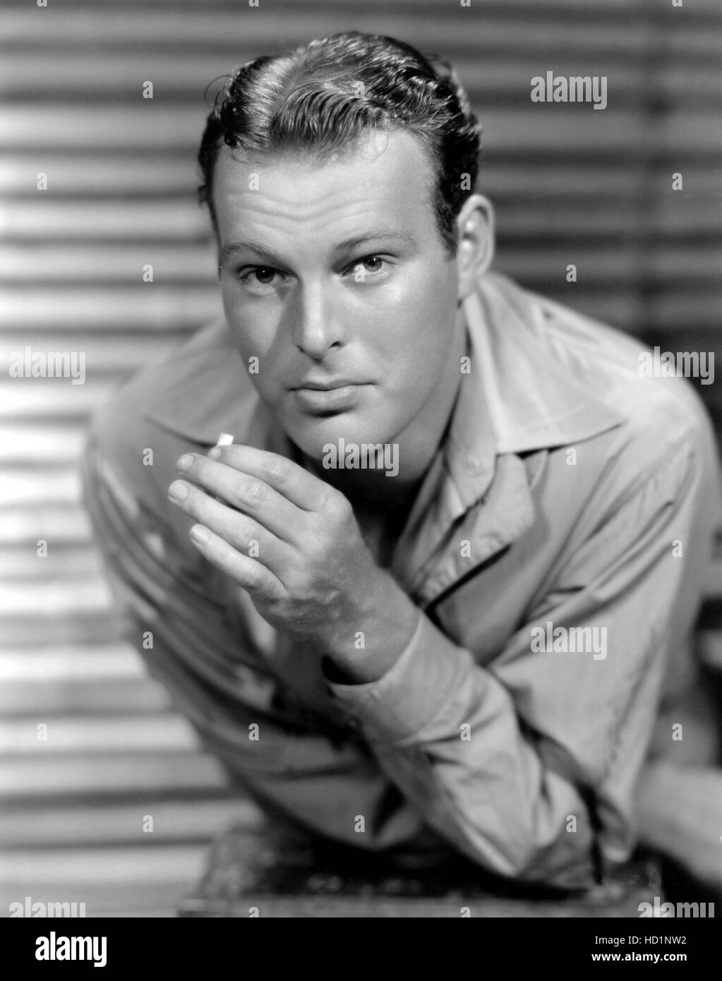 Leif Erickson, Paramount Pictures portrait, ca. 1938 Stock Photo - Alamy