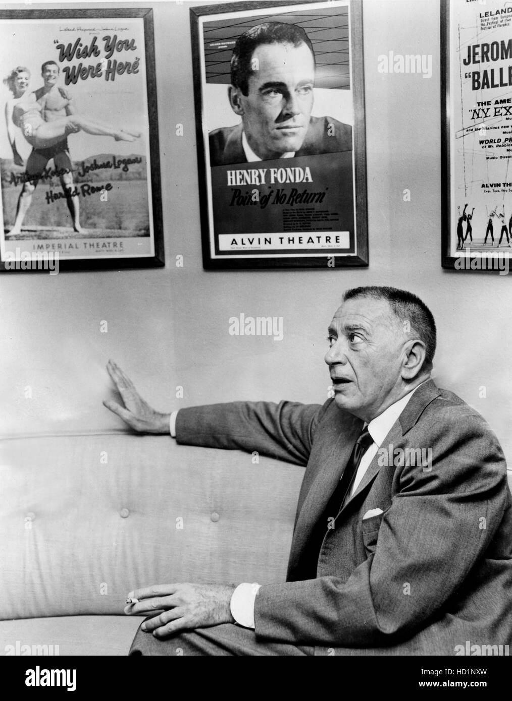 Leland Hayward, 1959 Stock Photo - Alamy