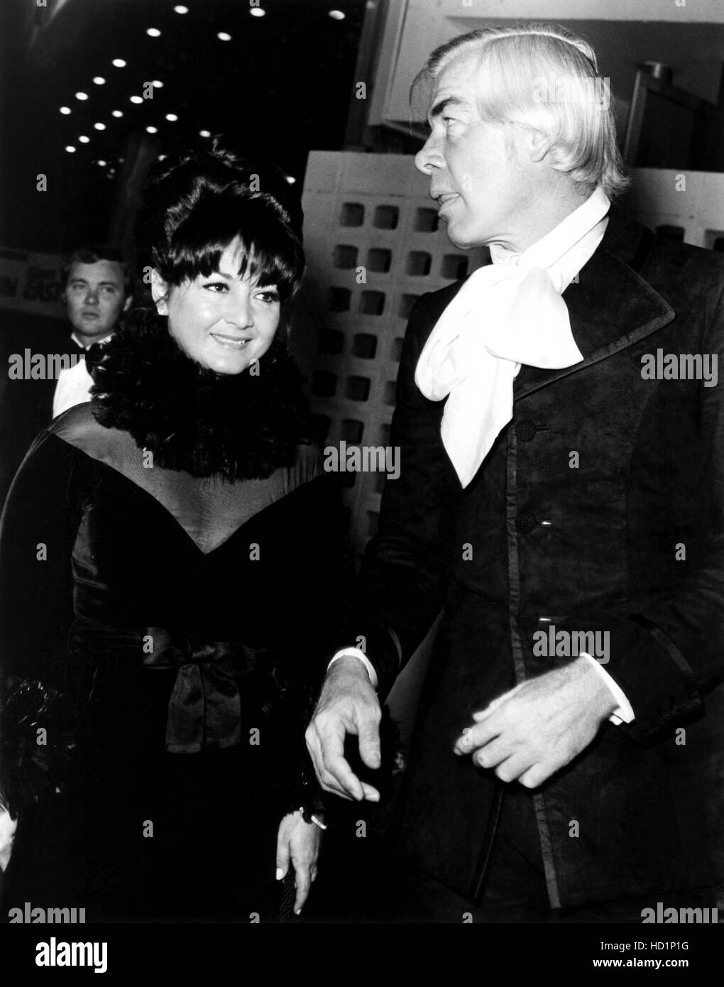Lee Marvin, right, and Michelle Triola, ca. late 1960s Stock Photo - Alamy