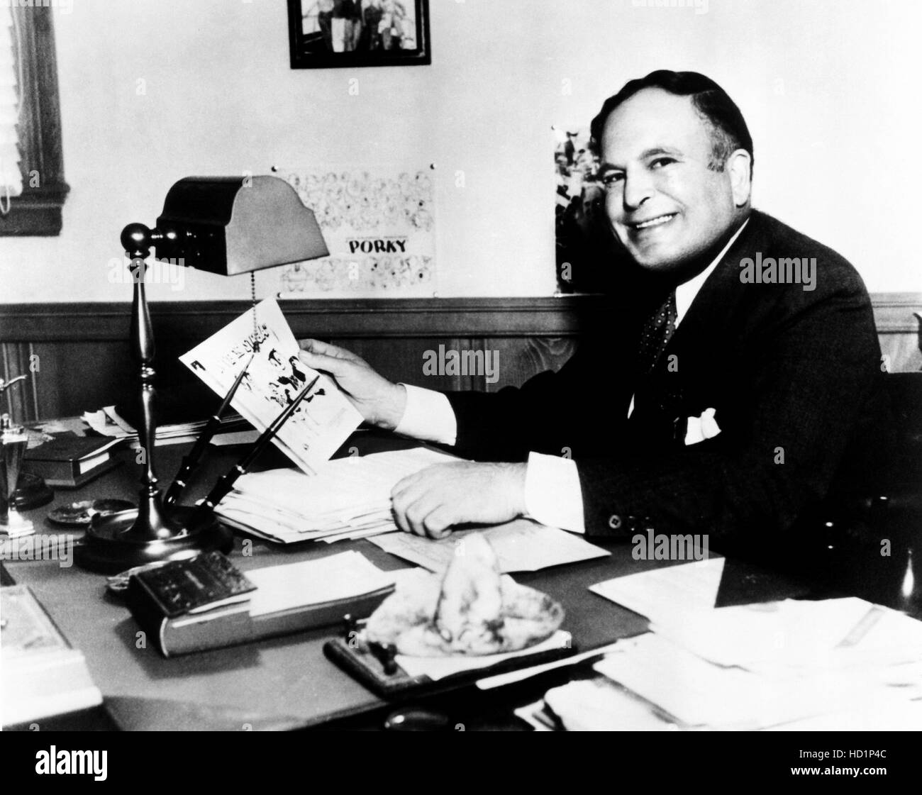 Warner Brothers animation production head Leon Schlesingr (1884-1949 ...