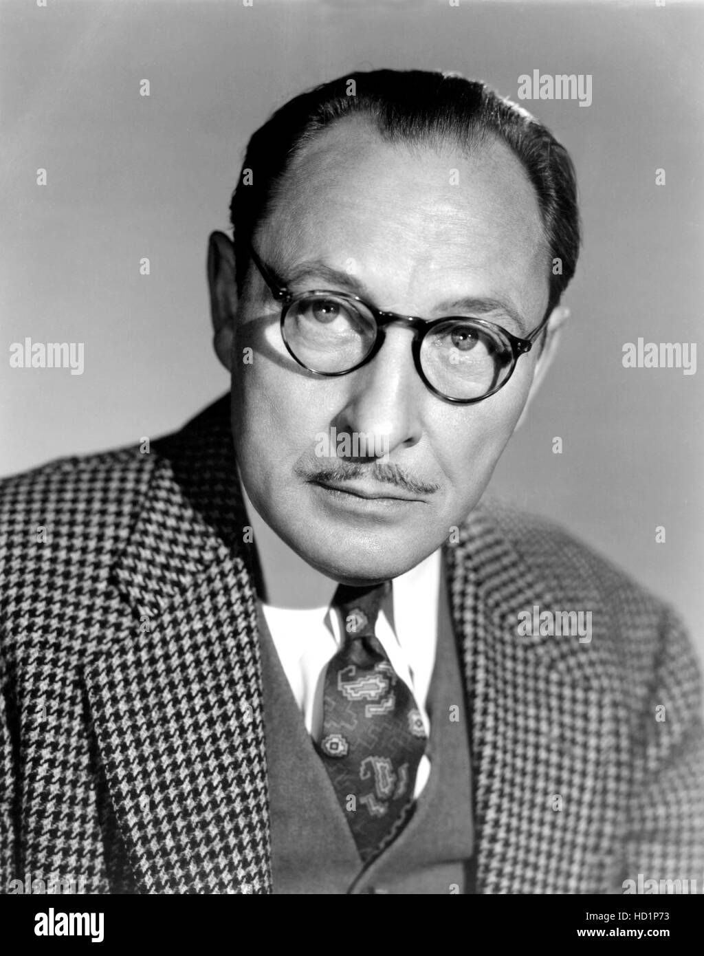 Lionel Atwill, ca. early 1940s Stock Photo - Alamy