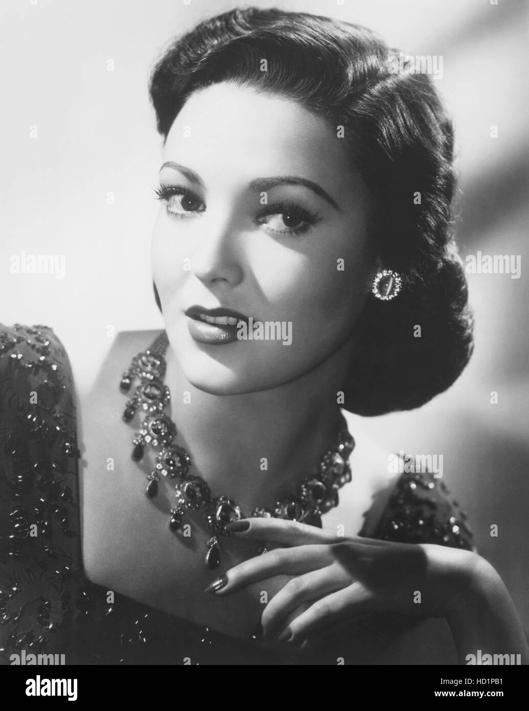 Linda Darnell, ca. 1950 Stock Photo - Alamy