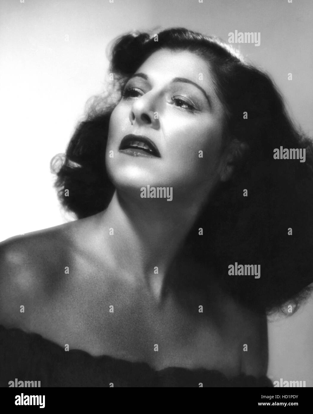 Torch singer Libby Holman, 1953 Stock Photo - Alamy