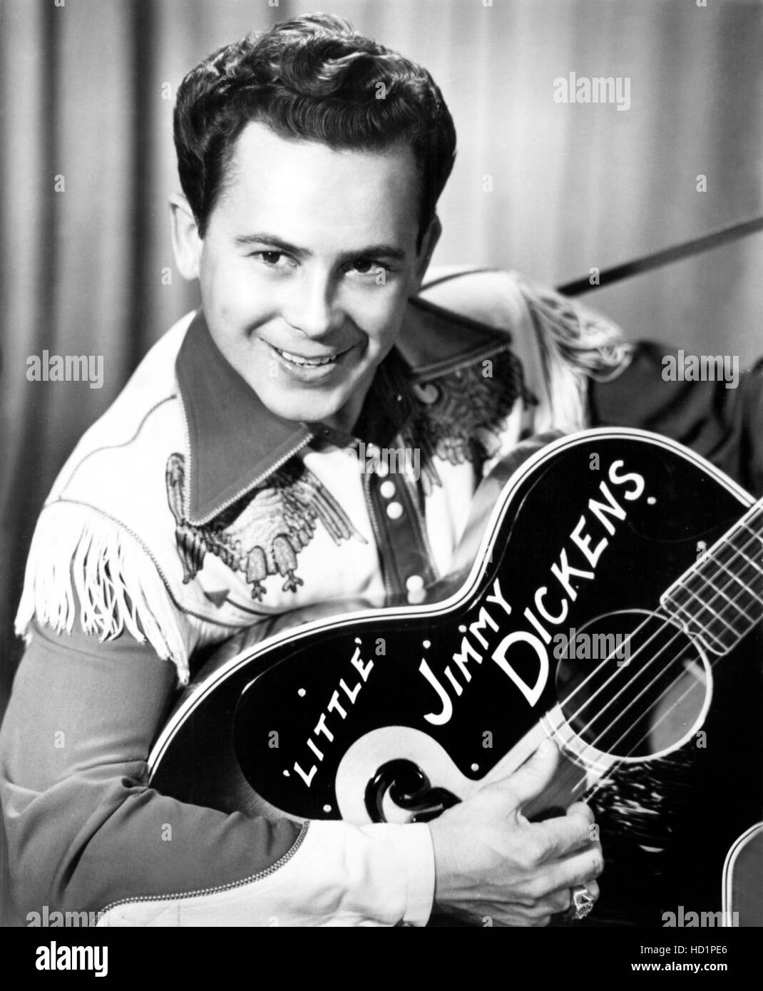 Little Jimmy Dickens, portrait ca. 1950s Stock Photo - Alamy