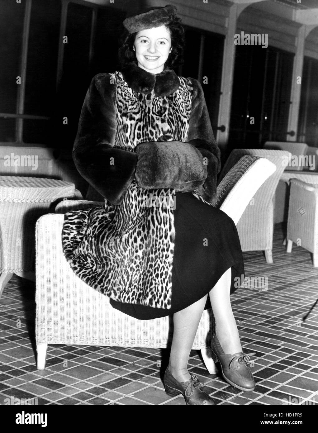 Margaret Lockwood on her way to Hollywood to co-star in SUSANNAH OF THE ...