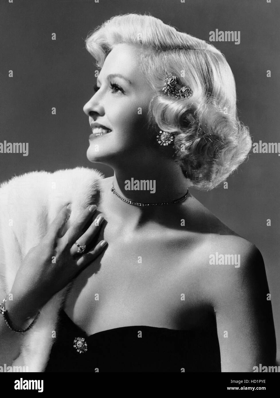 Marilyn Maxwell, named the 'Diamond Blonde' by the Diamond ...