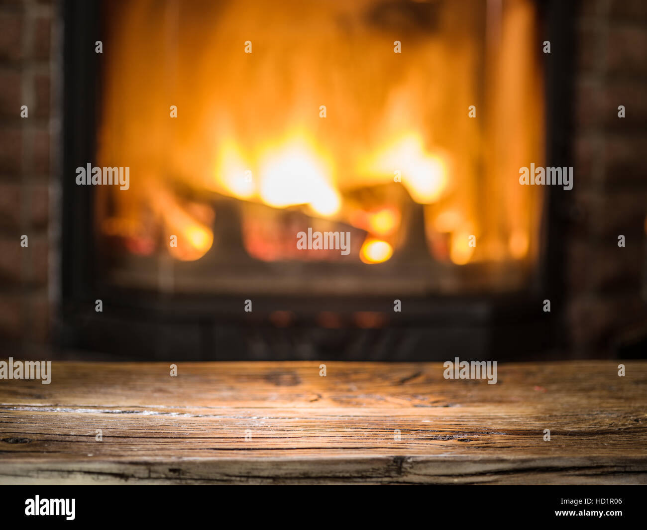 Warm wood table hi-res stock photography and images - Alamy