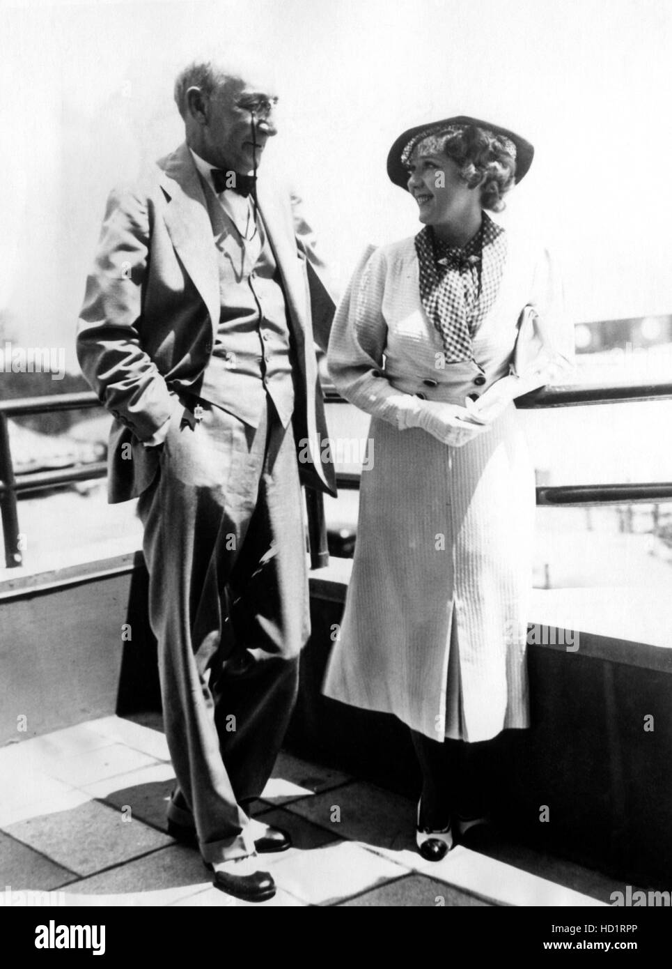 Mary Pickford with Rufus Dawes, President of the 1934 World's Fair ...