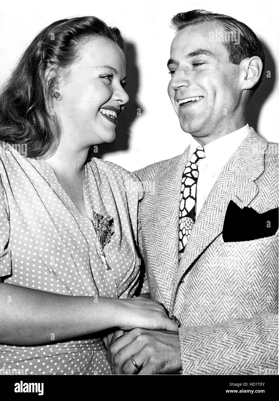 Maria Riva, (aka Maria Sieber), with her first husband, actor Dean ...