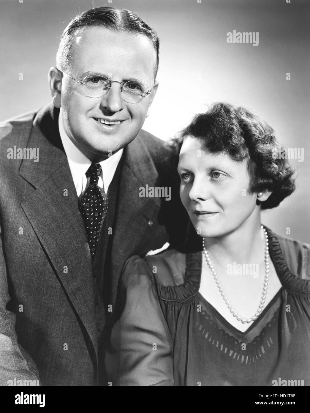 Dr. Norman Vincent Peale with his wife Ruth Stafford Peale, ca. 1940 ...