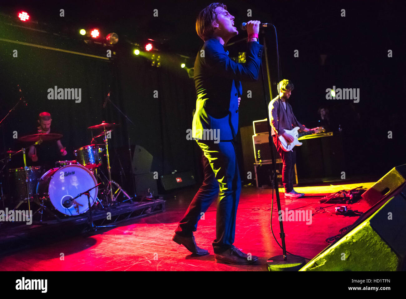 Girl Band perform onstage at Scala, on December 8, 2016 in London ...