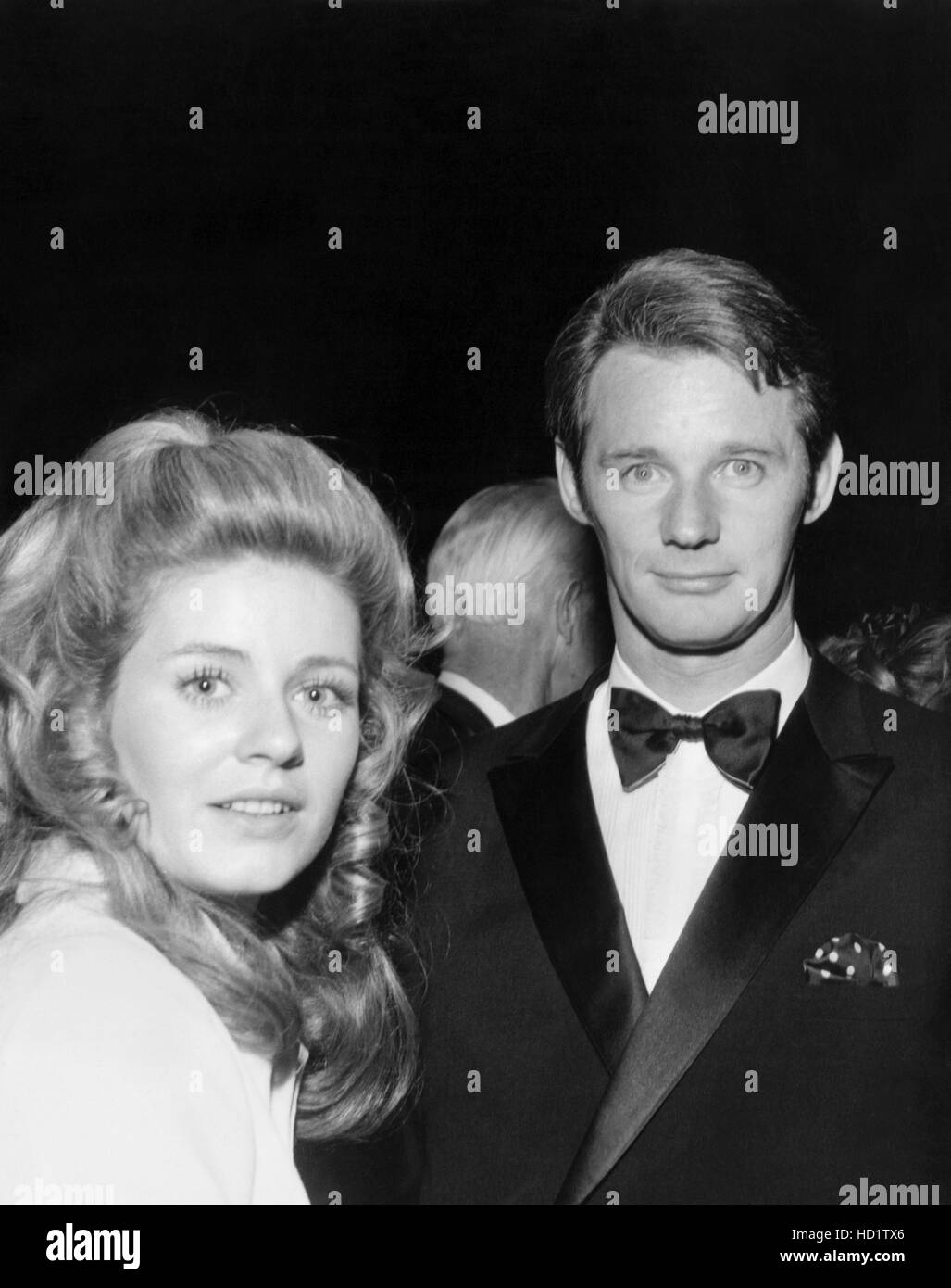 From left: Patty Duke with her husband Harry Falk, ca. 1967 Stock Photo ...