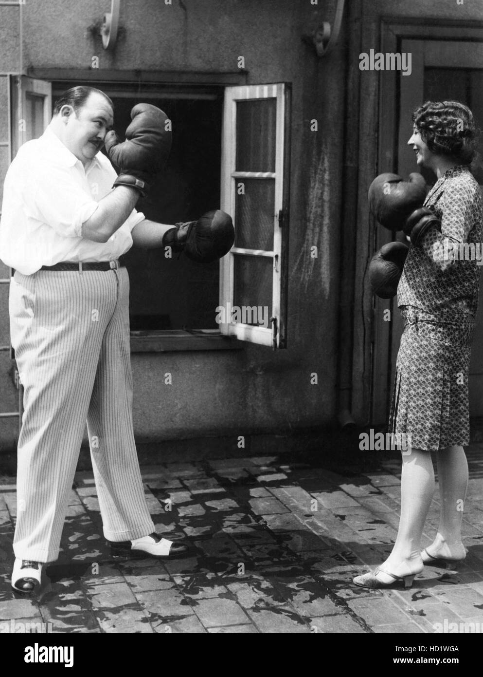 From left: Paul Whiteman and wife Mildred Vanderhoff enging in some ...
