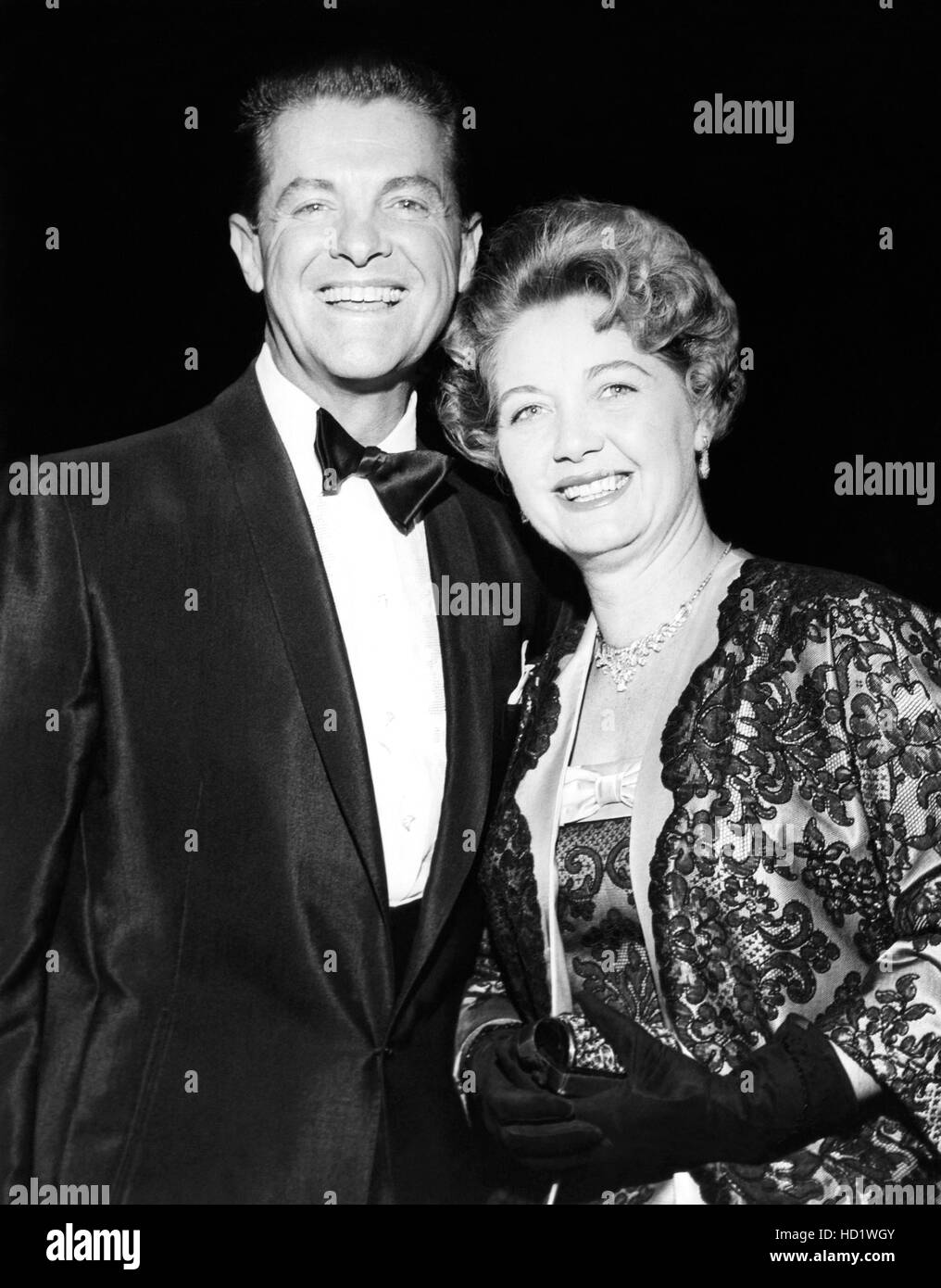 Robert Cummings, left, and his third wife, actress Mary Elliott, ca ...