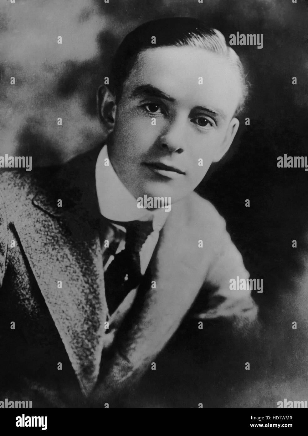 Silent movie star Robert Harron, ca. 1915 Stock Photo - Alamy