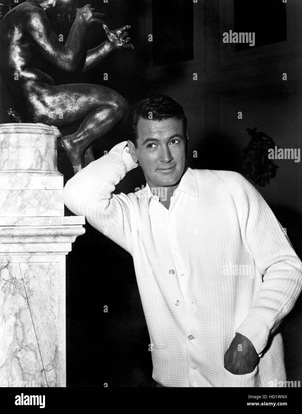 ROCK HUDSON, 1961 Stock Photo - Alamy