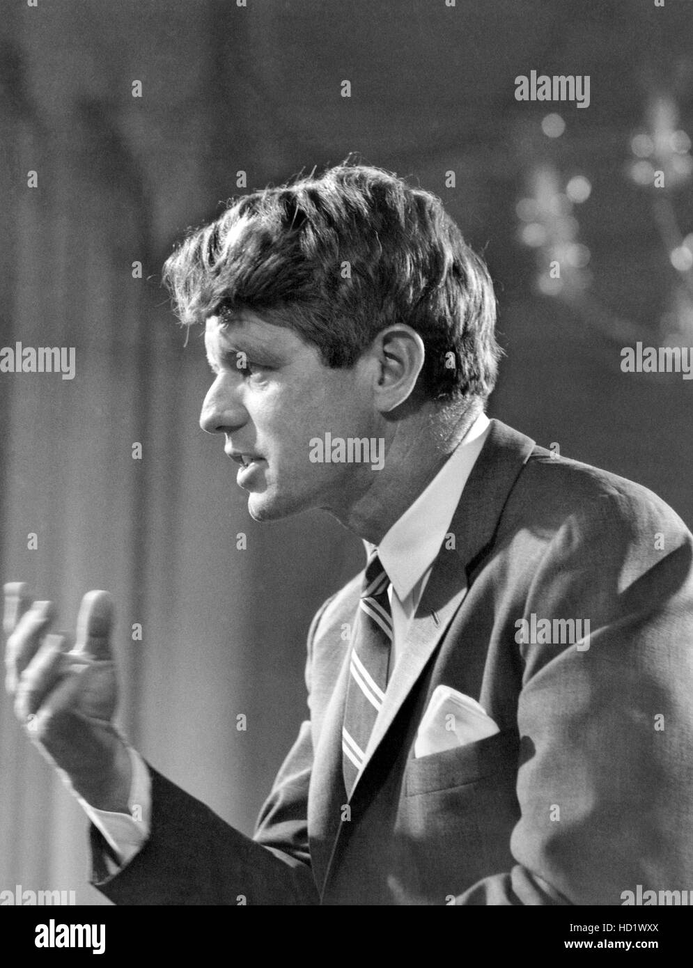 Robert F. Kennedy, portrait ca. 1960s Stock Photo - Alamy