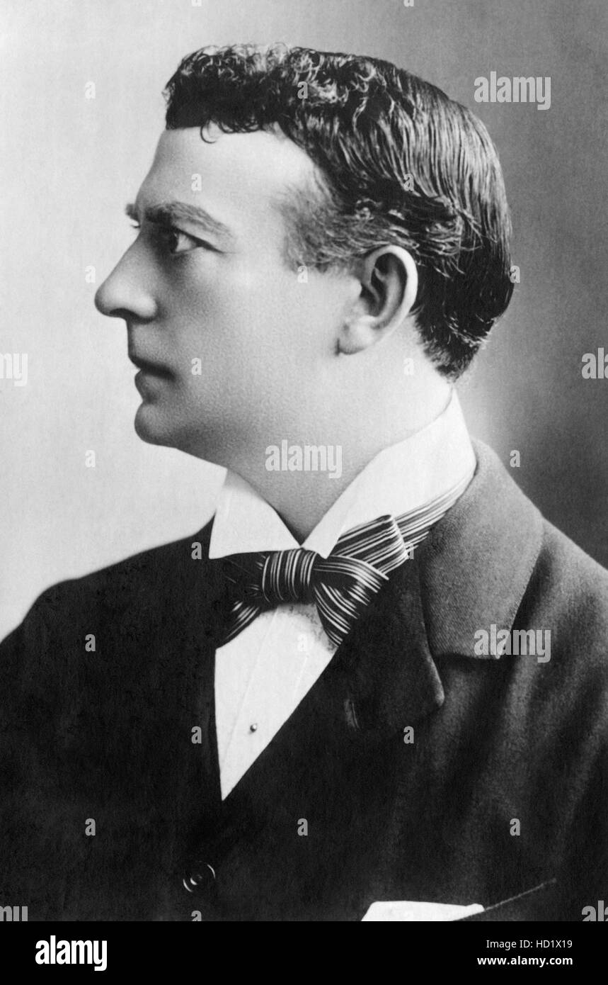 Actor and producer Robert B. Mantell, ca. 1900 Stock Photo - Alamy