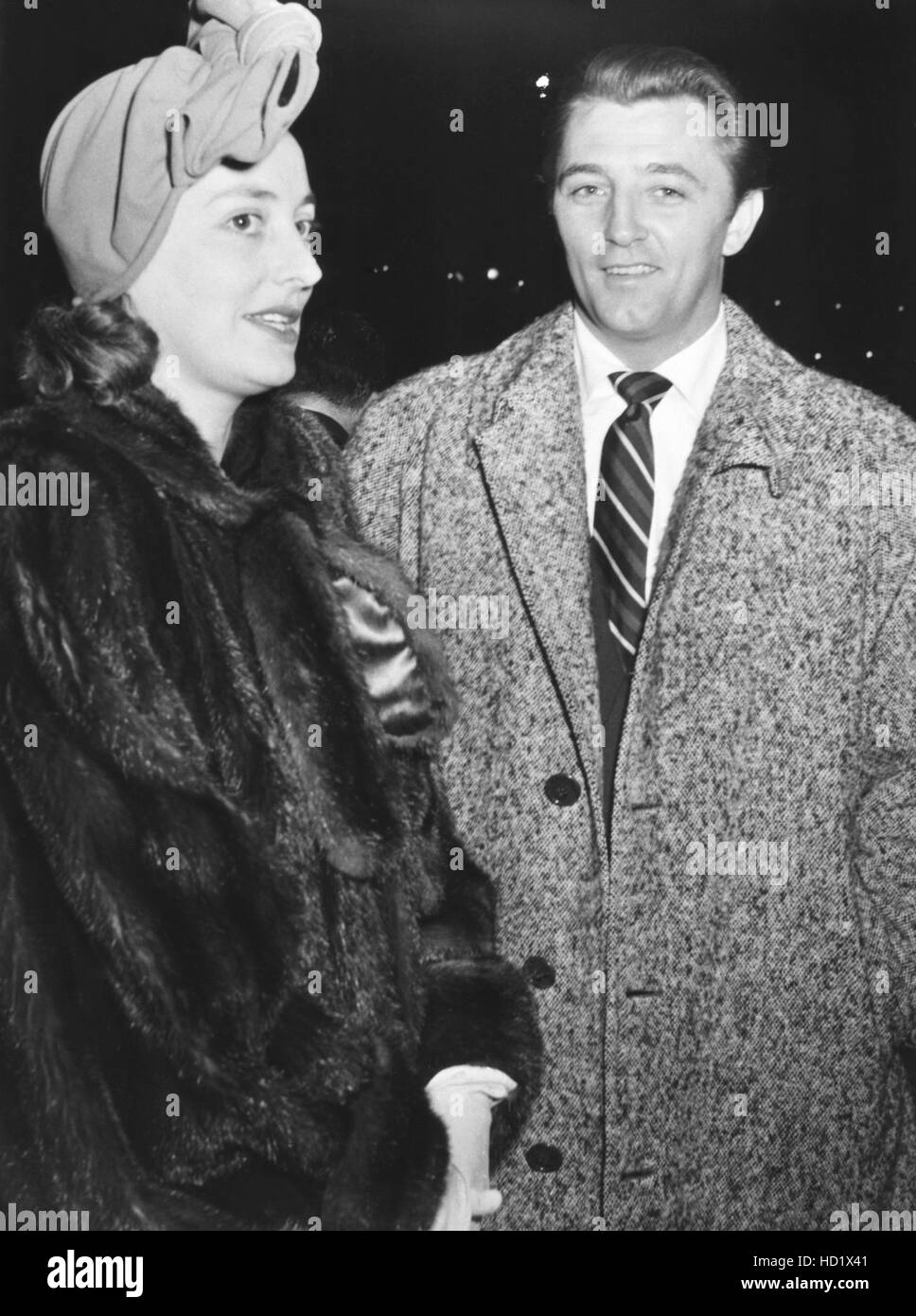 Robert Mitchum And His Wife