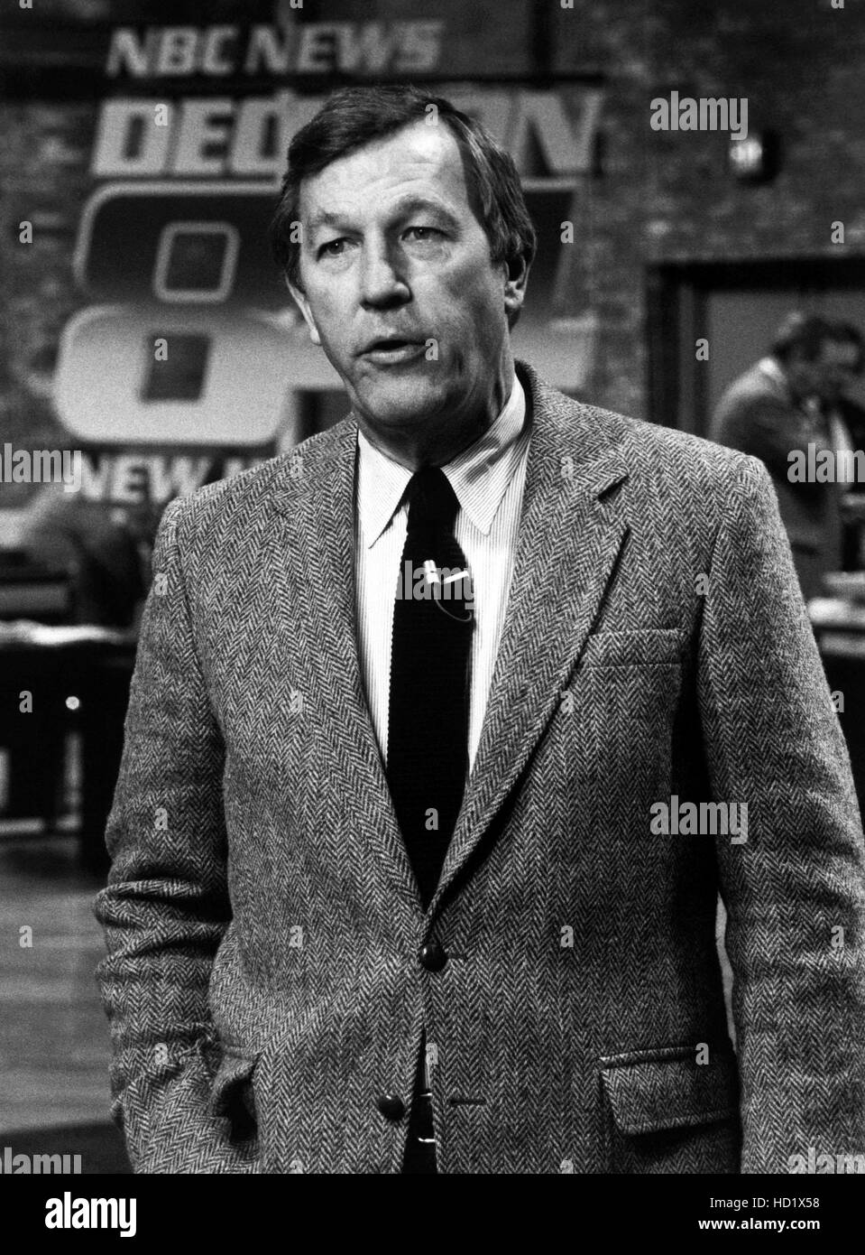Roger Mudd, circa 1984, (c) NBC / Courtesy: Everett Collection Stock ...