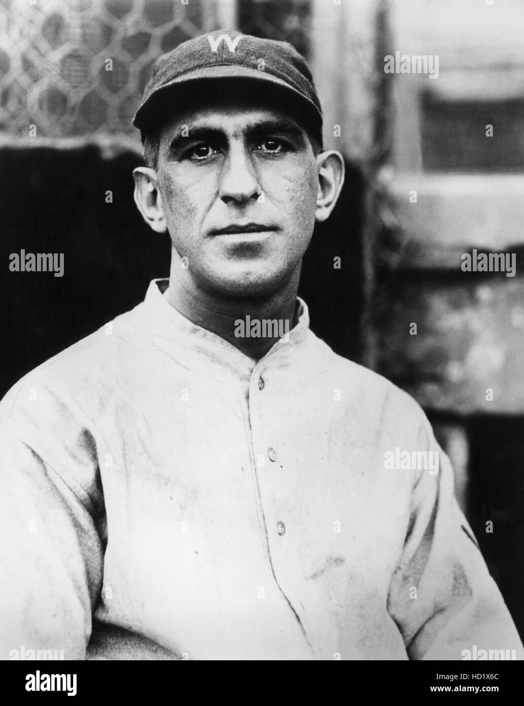 Roger Peckinpaugh (1891-1977), shortstop with various teams from 1910 ...