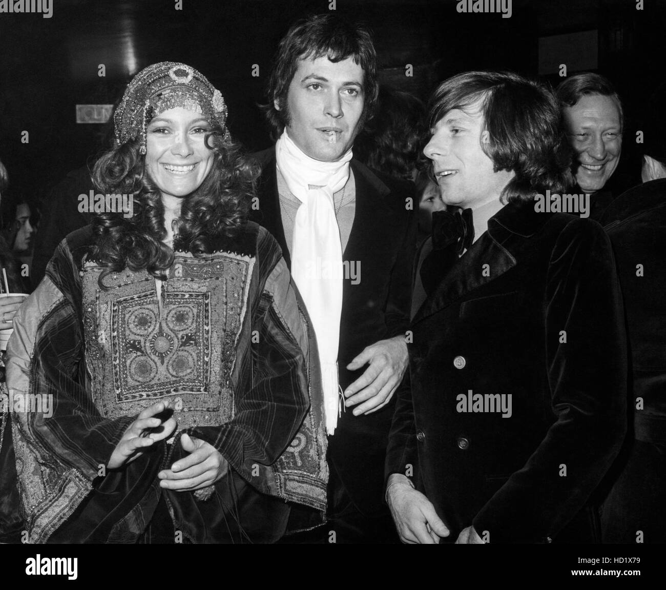 Francesca Annis, Jon Finch, director Roman Polanski at the premiere of ...