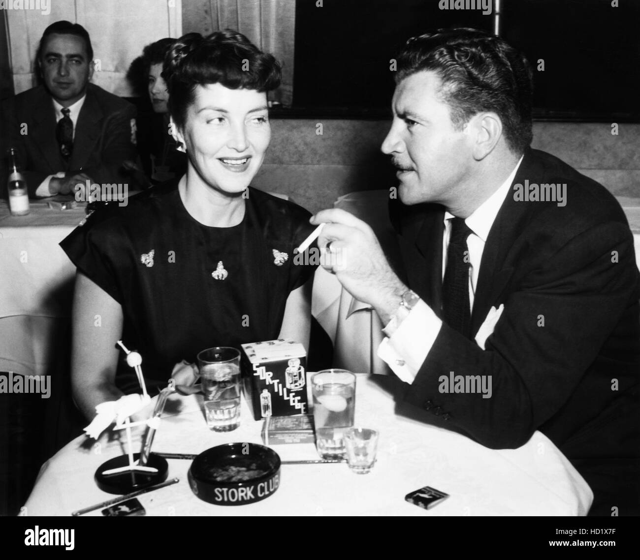Robert Preston, right, and his wife, actress Catherine Craig, at the ...